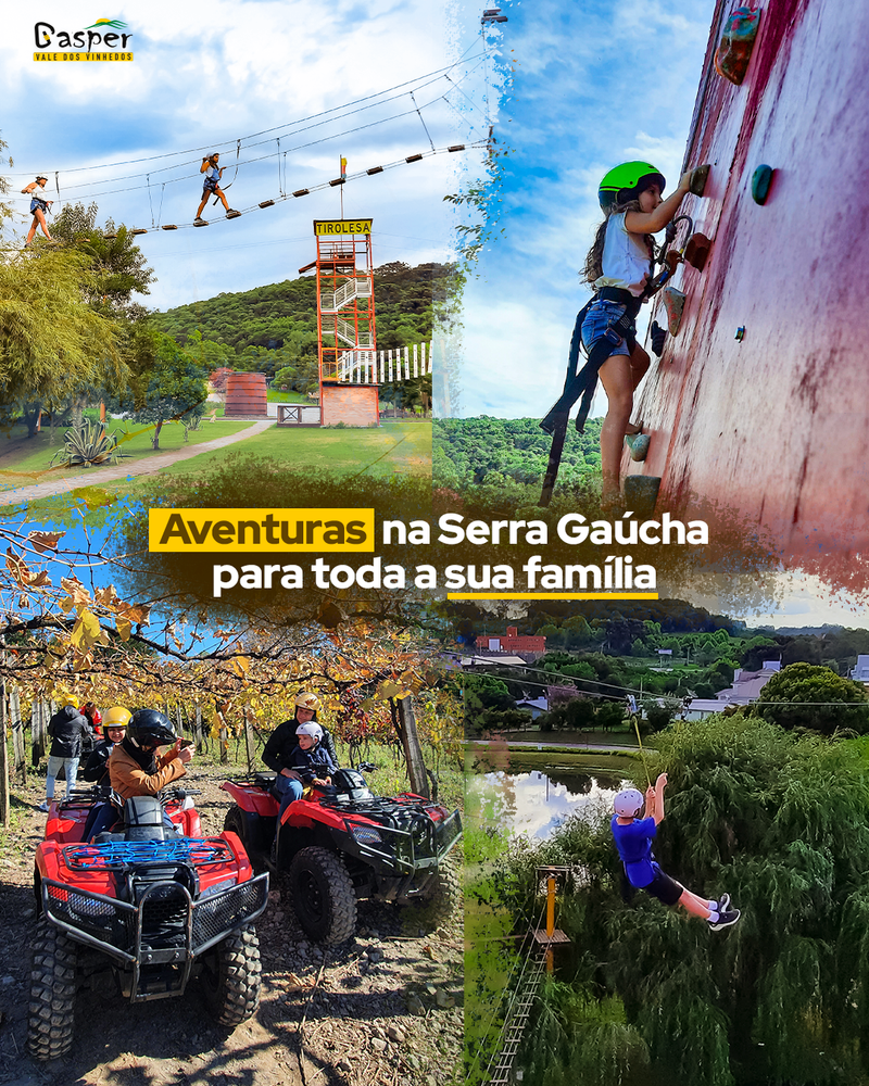 Parque Gasper - Vale dos Vinhedos - Bento Gonçalves - Serra Gaúcha